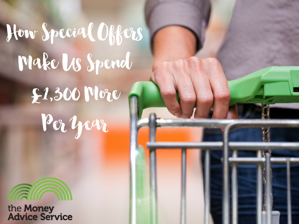 How Special Offers Make Us Spend £1,300 More Per Year